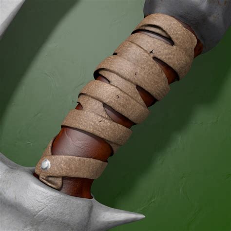 3d Model Small Battle Axe