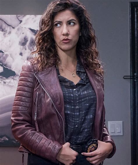 Rosa Diaz Brooklyn Nine Nine Brown Leather Jacket