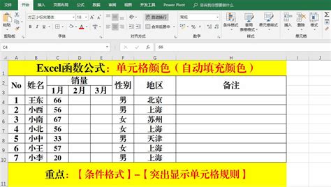 Excel函数公式：excel中关于单元格颜色的那些事儿 知乎