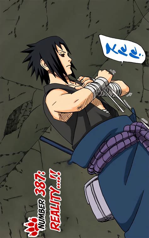 Sasuke Manga Color