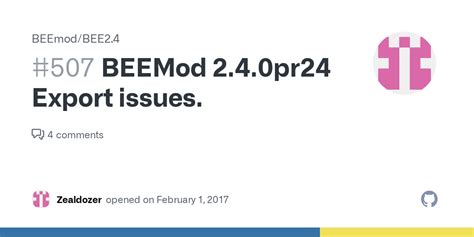 BEEMod Pr Export Issues Issue BEEmod BEE GitHub