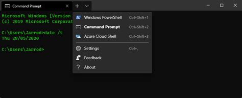 Recommendation The New Windows Terminal Changing Theme And Default Terminal Jarrod S Tech