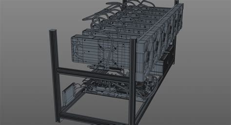 D Mining Rig TurboSquid