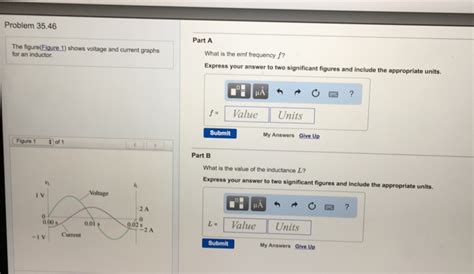 Solved The Figure Figure 1 Shows Voltage And Current