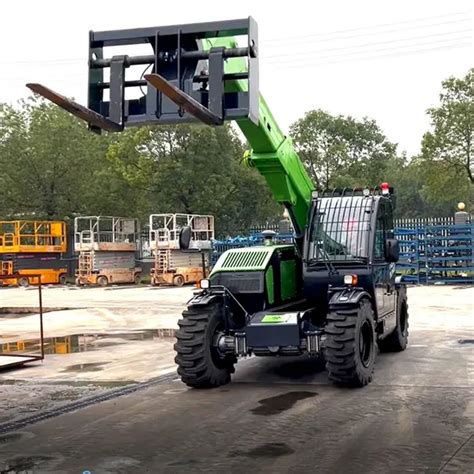 Rough Terrain 4wd 3 Ton 7 Meters Telehandler Forklift Telescopic Handler Stacker Fork Lift