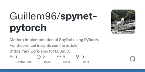 Spynet Pytorchmodelpy At Master · Guillem96spynet Pytorch · Github
