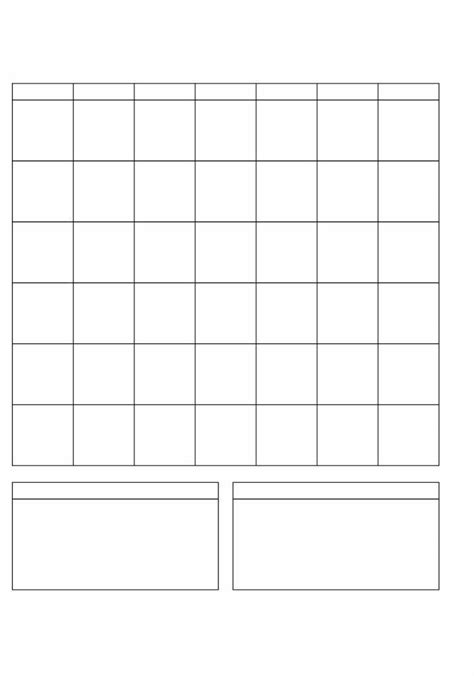 Yazdırılabilir Ajanda Şablonu