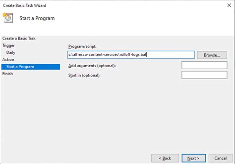Rolling Off Alfresco Logs In Windows Part 2 Of 3 Zia Consulting