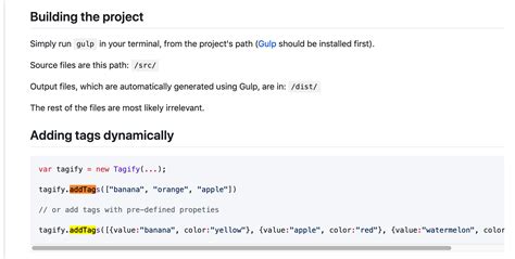 Javascript Tagify Set Data In Tagify Input On Click Stack Overflow