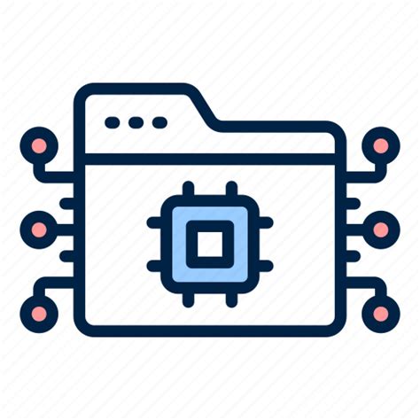 Document Management Artificial Intelligence Ai Folder Data Icon Download On Iconfinder