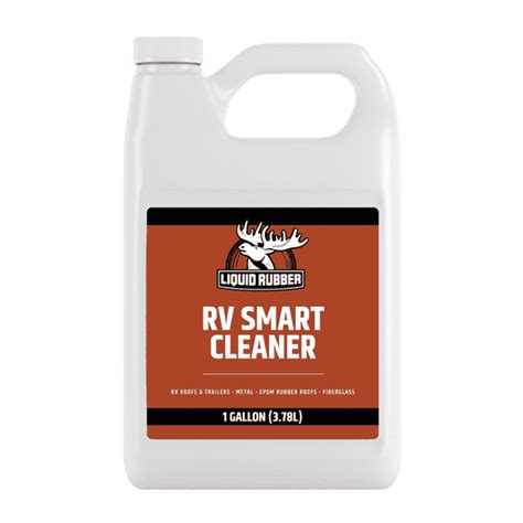 Liquid Rubber Rv Roof Cleaner 1 Gallon Safe And Fast Acting