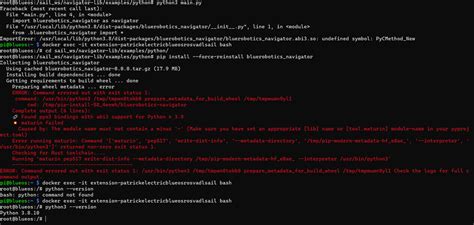 Navigator Library Installation Error Blue Robotics Software Blue Robotics Community Forums
