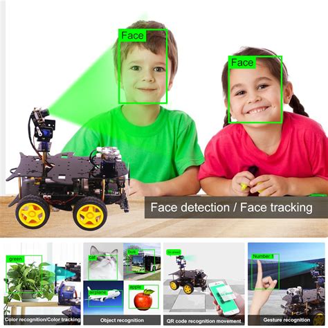 Yahboom Raspberry Pi Multifunctional Diy Programming Car