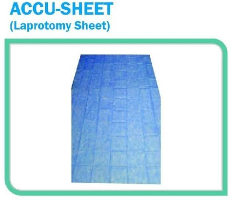 Cotton Plain Hospital Laparotomy Sheets Technics Machine Made At