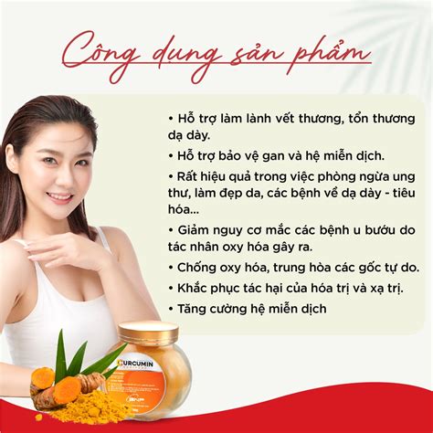 Mua Tinh bột nghệ Curcumin nguyên chất Baniphar tăng sức đề kháng cho người lớn hộp gr giá