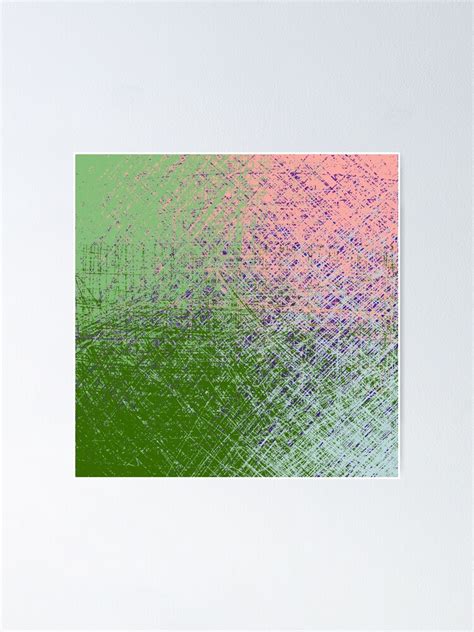 Scratch Gradient Quadrants 2 Poster By Zdefeciani1 Redbubble
