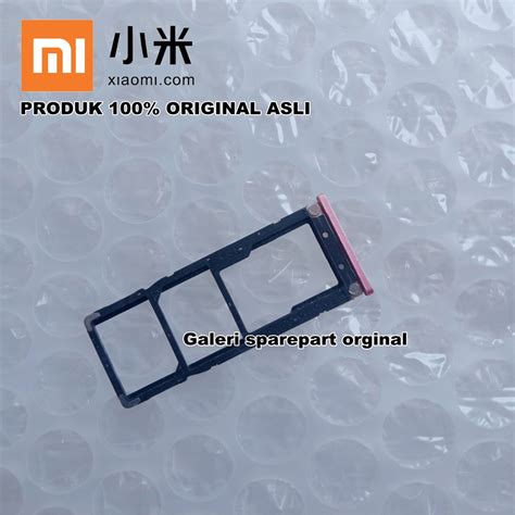 Jual Sim Tray Tempat Sim Xiaomi Redmi Note A Original Copotan Shopee Indonesia