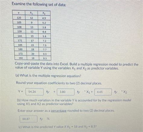 Solved Examine The Following Set Of Data Copy And Paste The Chegg