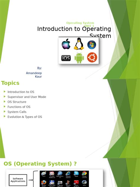 Os Unit 1 Introduction To Os Pdf Operating System Shell Computing