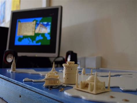 Interactive European Monuments Board Raspberrypi Piday Raspberrypi