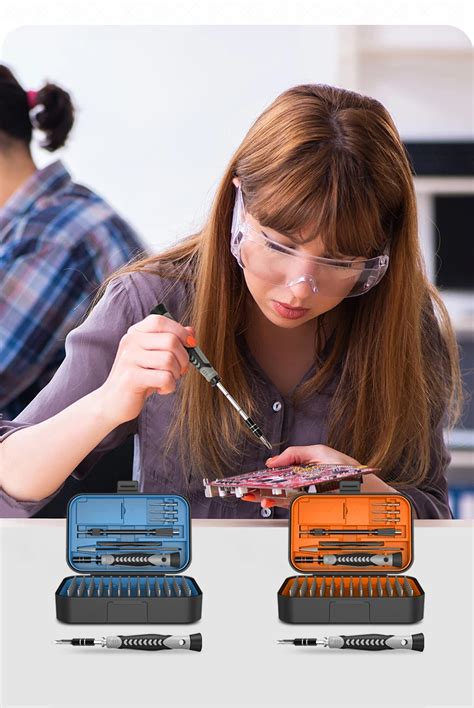 2024 New Precision Screwdriver Set 130 In 1 Electronics Tool Kit With Magnetic Screwdriver Set