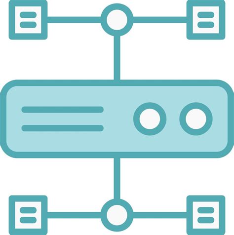 Cluster Computing Vector Icon 16822480 Vector Art At Vecteezy