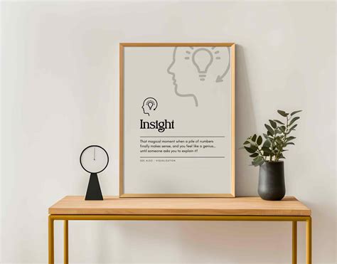 Funny Phrase Office Decor Statistician Wall Decor Data Analyst