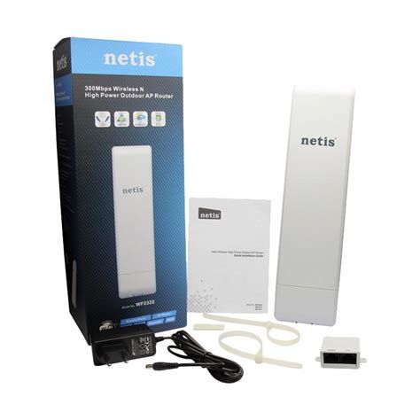 Jual Netis Wf2322 300mbps N High Power Outdoor Ap Router Wireless Di Seller Evotek Turangga