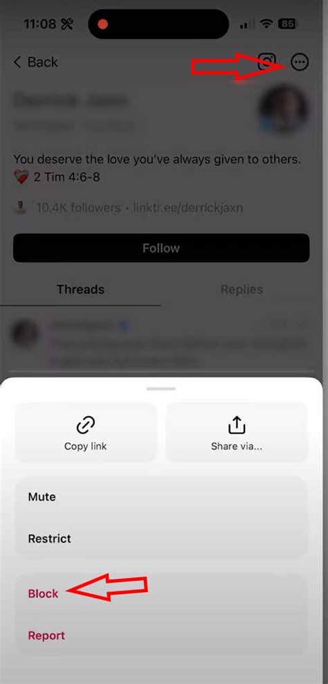 How To Block Or Unblock Someone On Threads App