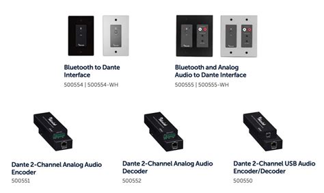 Muxlab Propose Toutes Les Interfaces Audio Dante Dont Vous Avez Besoin Blog Eavs