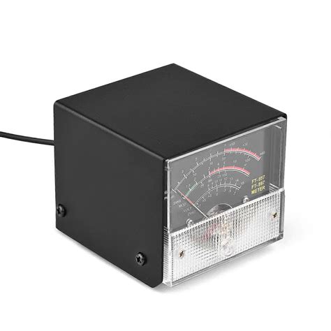 Mini Swr Power Meter External Meter Pointer Wattmeter Receive Display Meter Compatible With