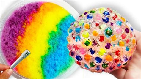 The Most Satisfying Slime Asmr Videos Relaxing Oddly Satisfying Slime