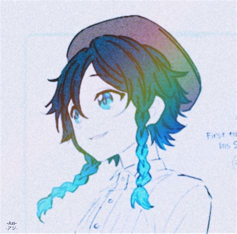Azi アジ Icons Sketches Bard Art Pieces
