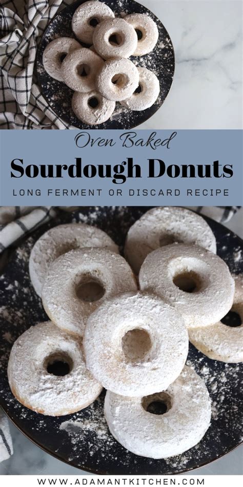 Baked Sourdough Donuts Adamant Kitchen