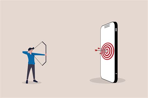 목표물을 성공적으로 명중했습니다 활과 화살로 과녁을 세 번 치는 남자 벡터 아트웍은 성공 해트트릭 정확성 목표 달성 완벽함 성취를 묘사합니다 100퍼센트에 대한 스톡 벡터