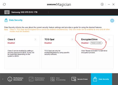 Ssd To Support Hardware Based Full Disk Encryption Via Bitlocker