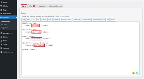 how to fix failed to send your message error in contact form 7 ltheme
