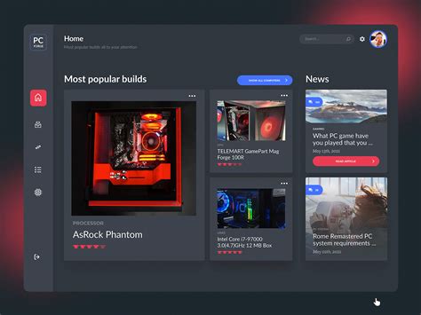 Pc Forge Ui By Binary Studio On Dribbble