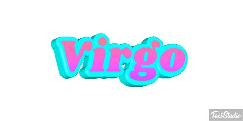 Virgo Word Animated  Logo Designs