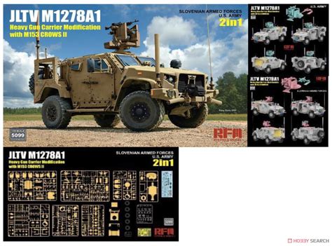 Rye Field Model 5099 135 Mô Hình Xe Jltv M1278a1 Hgc Joint Light Tactical Vehicle Wm153 Crowsii