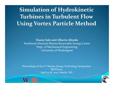 Pdf Simulation Of Hydrokinetic Turbines In Turbulent Flow Using