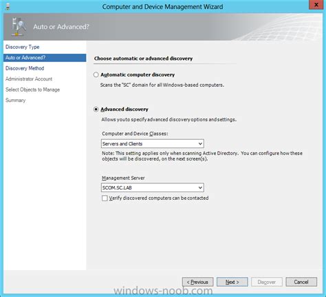 scom 2012 sp1 in a lab configuration part a configure computers
