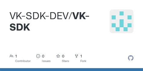 Github Vk Sdk Devvk Sdk