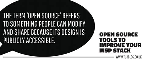 This Years Best Open Source Tools To Improve Your Msp Stack