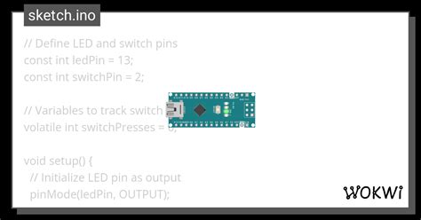 NANO Wokwi ESP32 STM32 Arduino Simulator