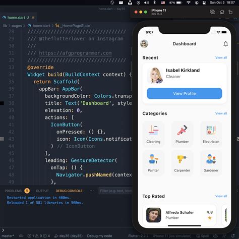 Flutter Home Service App