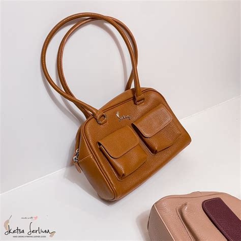 Jual Momo Totebag Leather Totebag Kulit Sapi Totebag Kulit Asli Shopee Indonesia