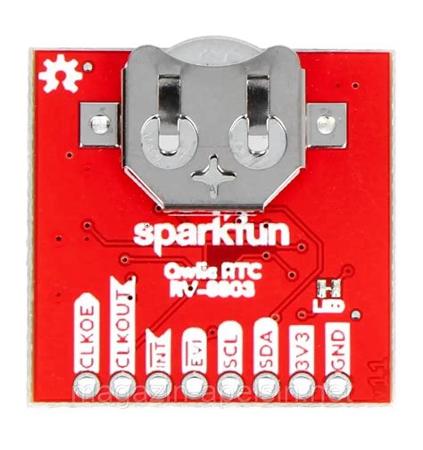 Модуль часов реального времени rtc rv 8803 qwiic sparkfun bob 16281