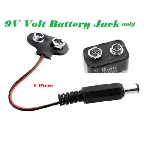 9v Dc Battery Power Cable Plug Clip Jack Connector Daraz Pk