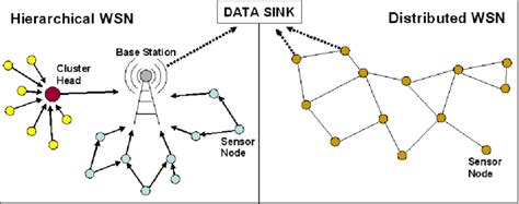 Network Models Hierarchical And Distributed Wireless Sensor Networks Download Scientific Diagram